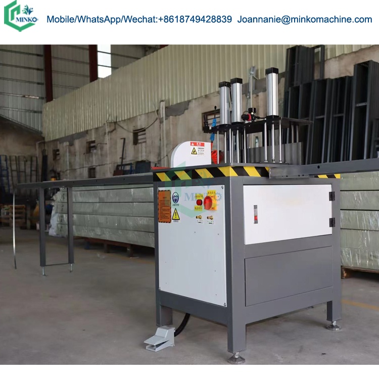 90 or 45 degree aluminum corner cutting machine door window aluminum ...