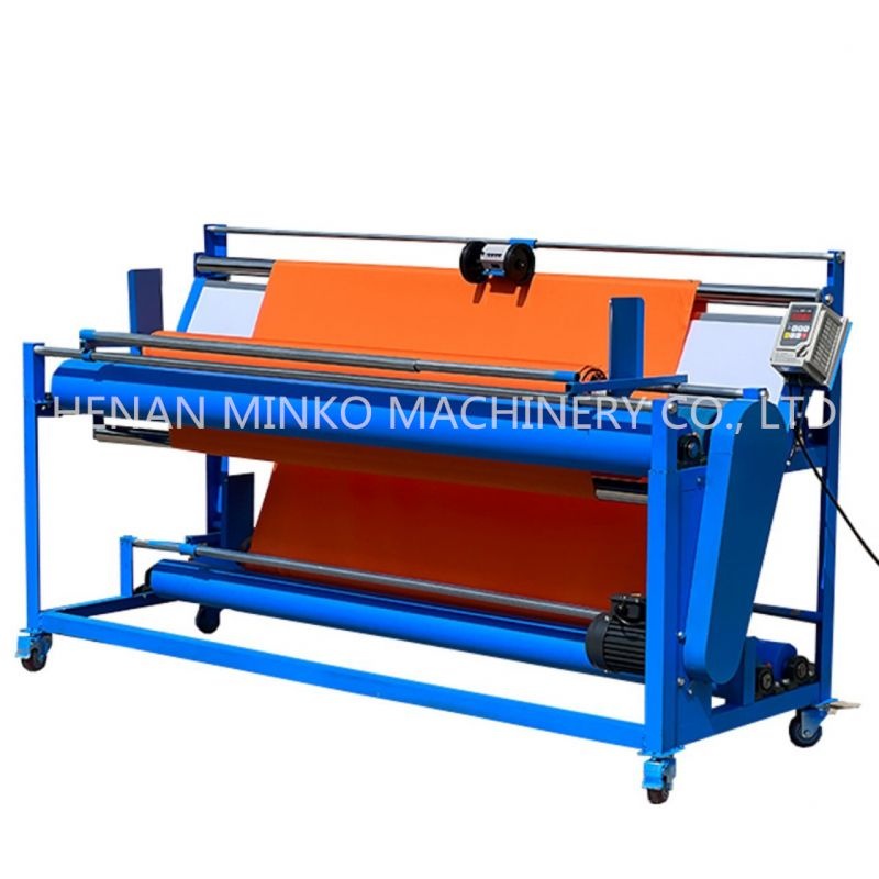 Automatic Fabric Roller Inspection Measuring Textile Fabric Re Rolling ...