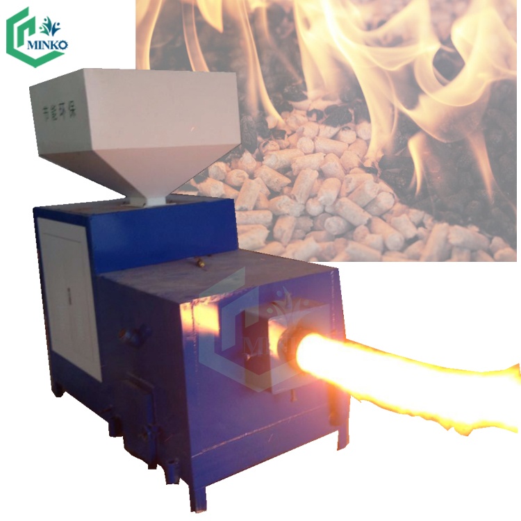 Biomass pellets burner