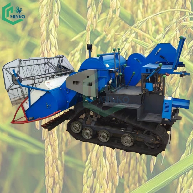 25HP Barley Soya Bean Wheat Corn and Soybean Combine Harvester Rice ...