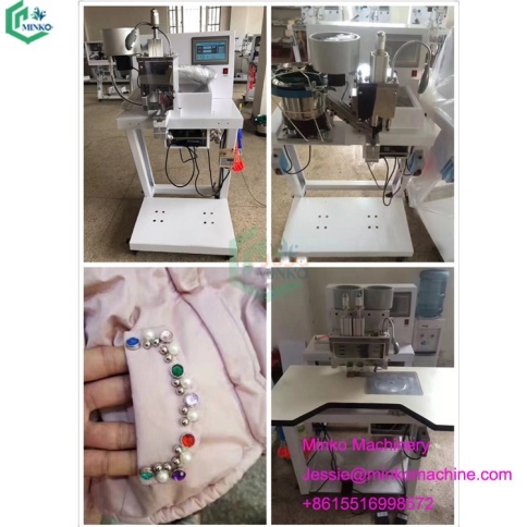 attaching machine pearl setting machine